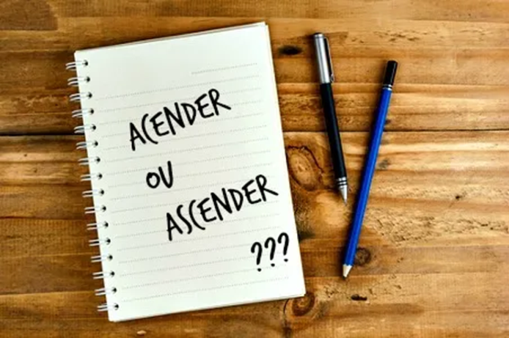 O correto é "ascender" ou "acender"? - Pensar Cursos Blog