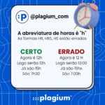 Abreviação das horas: o correto é 9h, 9hs, 9hrs? - Pensar Cursos Blog
