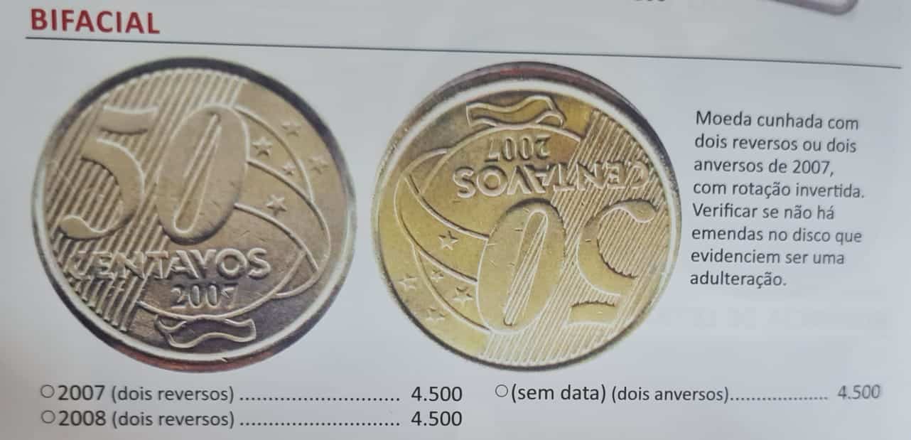 Pequenas fortunas: Descubra as moedas de 50 centavos mais valiosas do ...