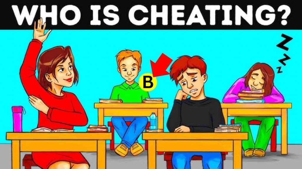 Teste de QI: quem está colando na prova? Descubra! - Pensar Cursos Blog