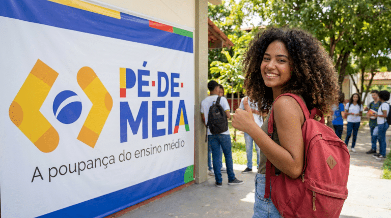 Estudantes do Pé-de-Meia recebem por crédito em conta na Caixa; entenda ...